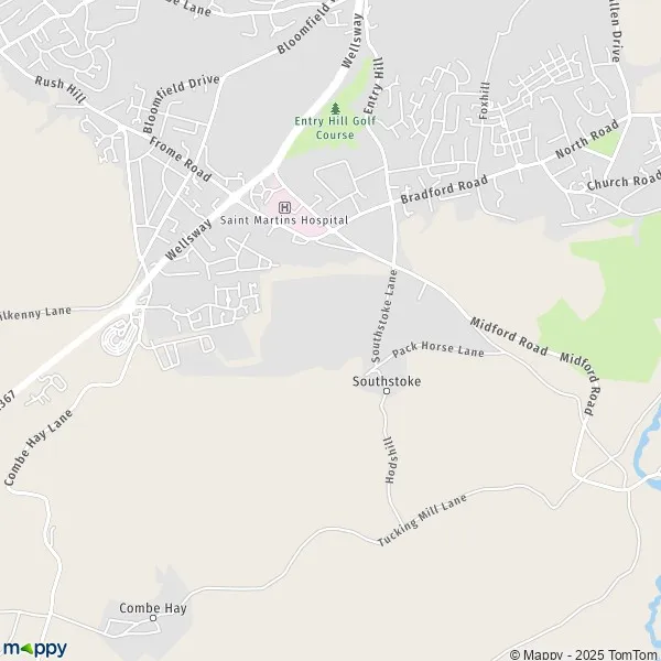 Map Southstoke: map of Southstoke (BA2 7) and practical information