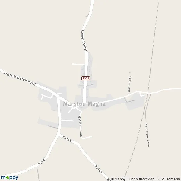 Map Marston Magna: map of Marston Magna (BA22 8) and practical information