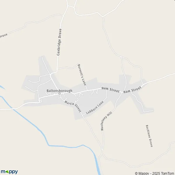 Map Baltonsborough: map of Baltonsborough (BA6 8) and practical information