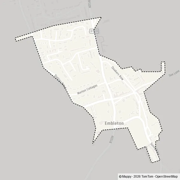 Map Hambleton: map of Hambleton (BD23 3) and practical information