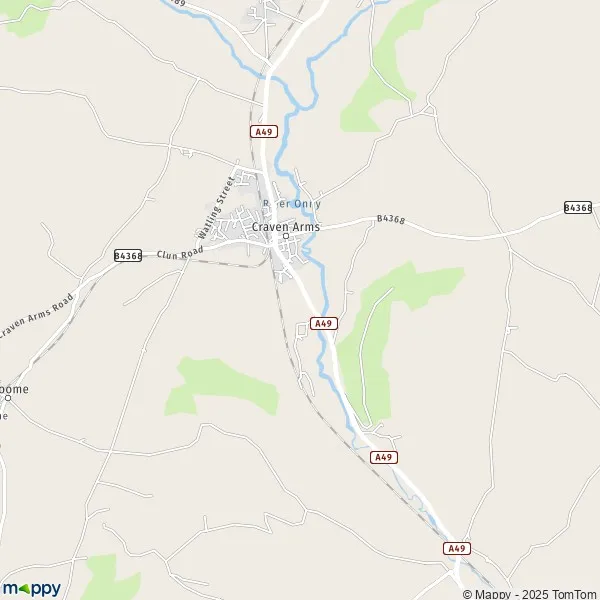 Map Craven: map of Craven (BD23 6) and practical information