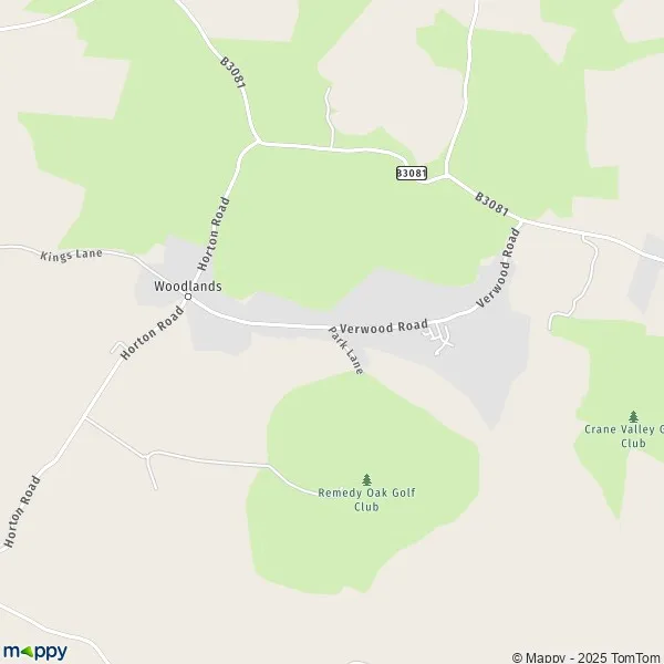 Map Woodlands: map of Woodlands (BH21 8) and practical information