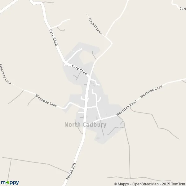 Map North Somerset: map of North Somerset (BS22 6) and practical ...