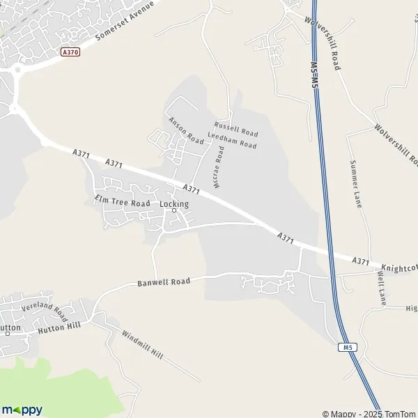 Map Locking: map of Locking (BS24 8) and practical information