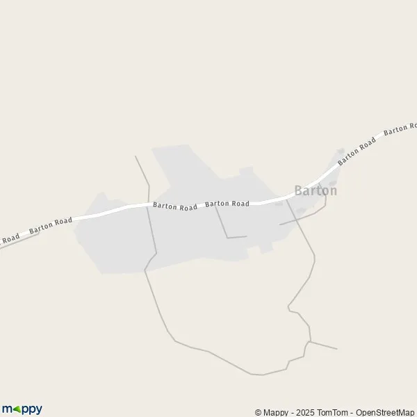 Map Barton: map of Barton (BS25 1) and practical information