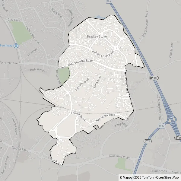 Map Bradley Stoke: map of Bradley Stoke (BS32 8) and practical information