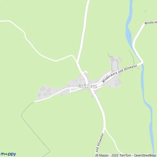 Map Askham: map of Askham (CA10 2) and practical information
