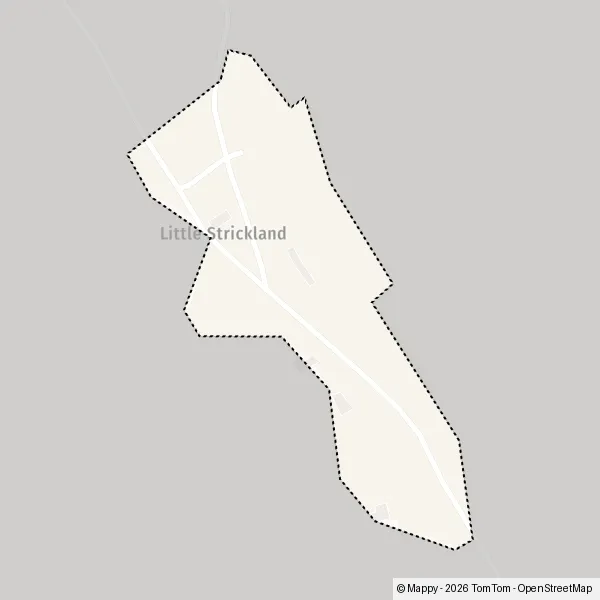 Map Little Strickland: map of Little Strickland (CA10 3) and practical ...