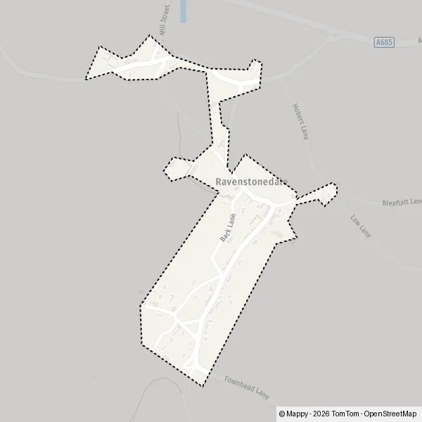 Map Ravenstonedale: map of Ravenstonedale (CA17 4) and practical ...