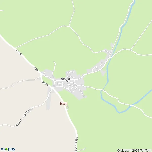 Map Gosforth: map of Gosforth (CA20 1) and practical information