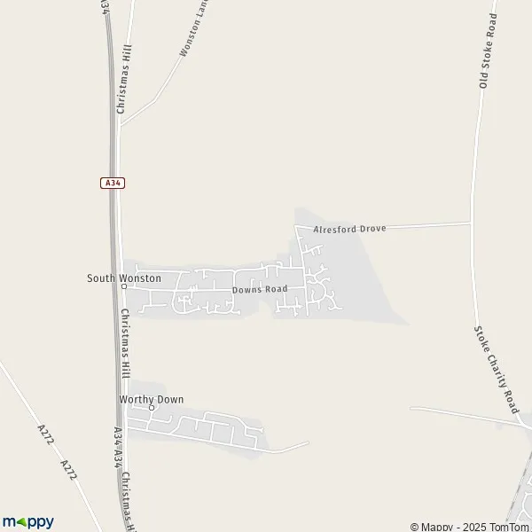 Map South Cambridgeshire: map of South Cambridgeshire (CB21 4) and ...