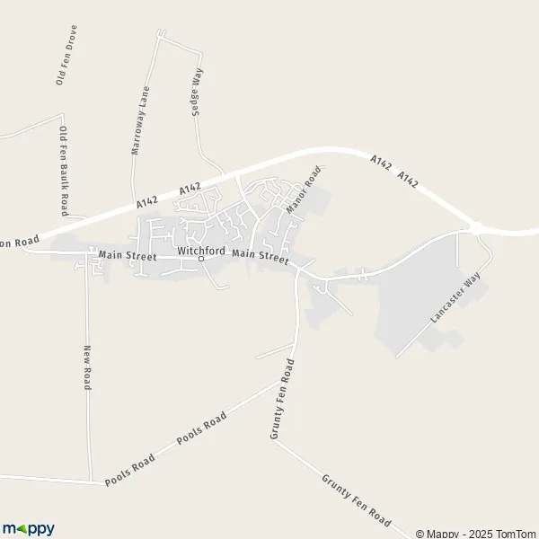 Map Witchford: map of Witchford (CB6 2) and practical information