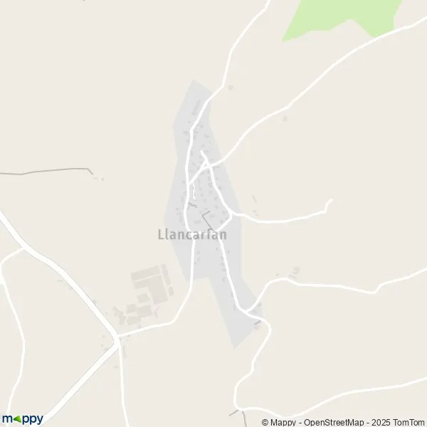 Map Llancarfan: map of Llancarfan (CF62 3) and practical information