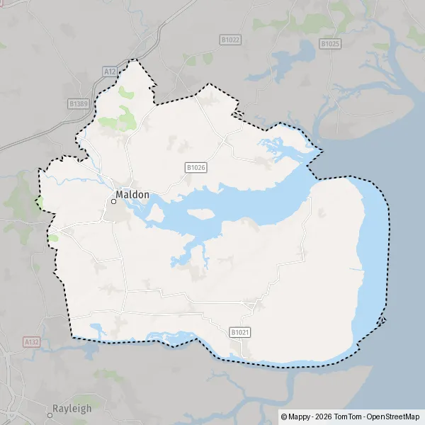 Map Maldon: map of Maldon (CM0 7NR) and practical information