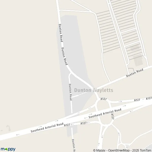Map Dunton Wayletts: map of Dunton Wayletts (CM13 3) and practical ...