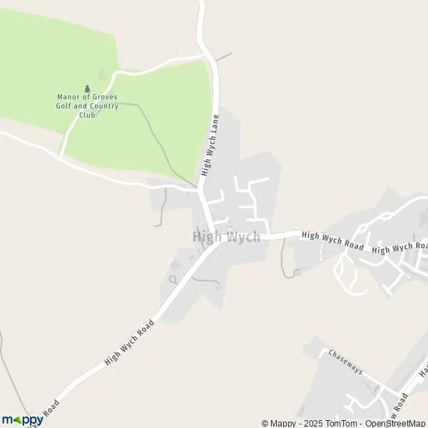 Map High Wych: map of High Wych (CM21 0) and practical information