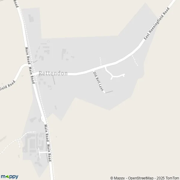 Map Rettendon: map of Rettendon (CM3 8) and practical information