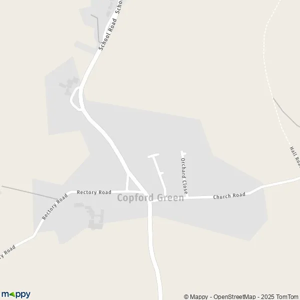 Map Copford Green: map of Copford Green (CO6 1) and practical information
