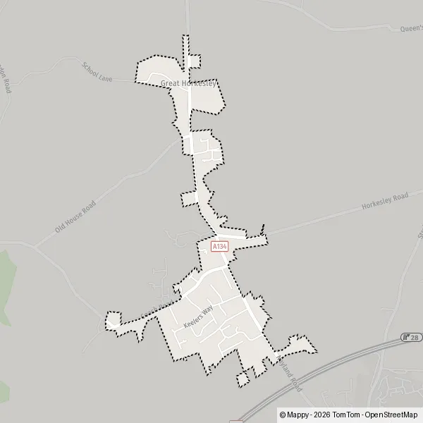 Map Great Horkesley: map of Great Horkesley (CO6 4) and practical ...