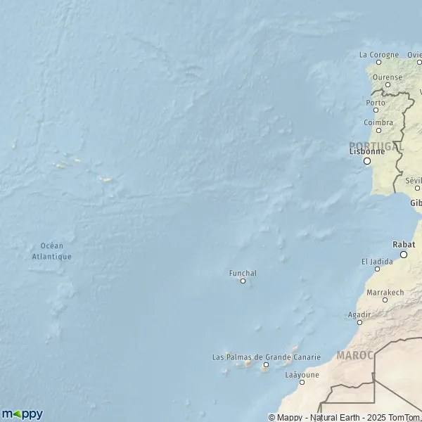 Map of Portugal : map of Portugal and practical information - Mappy