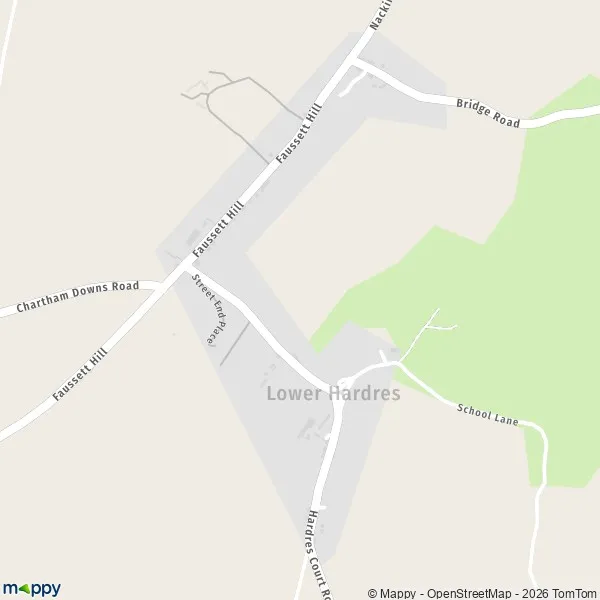 Map Lower Hardres: map of Lower Hardres (CT4 5) and practical information