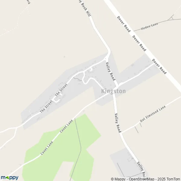 Map Kingston: map of Kingston (CT4 6) and practical information