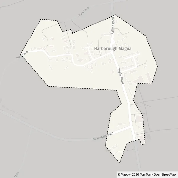 Map Harborough Magna: map of Harborough Magna (CV23 0) and practical ...