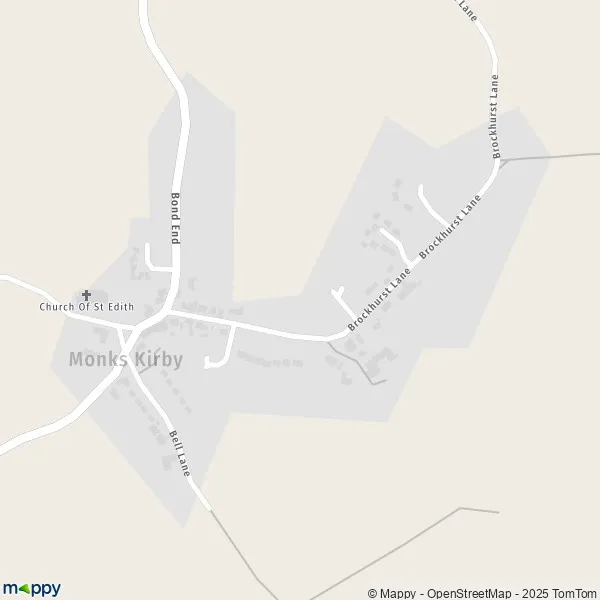 Map Monks Kirby: map of Monks Kirby (CV23 0) and practical information