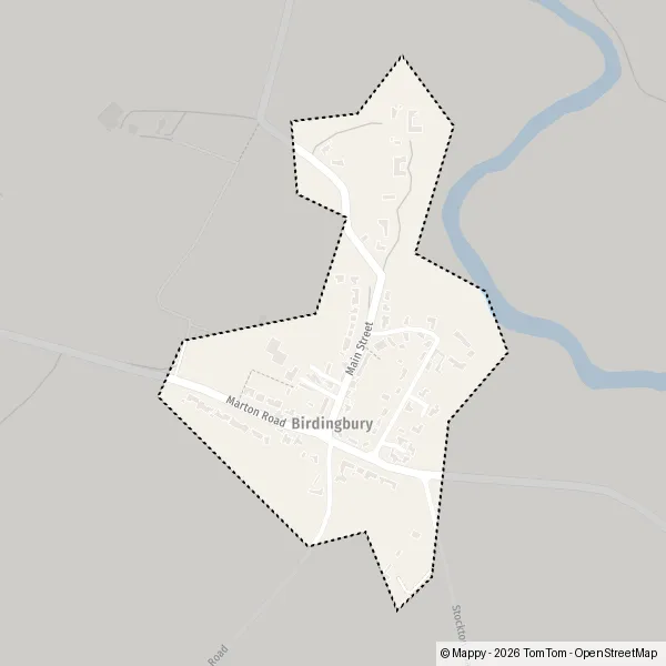 Map Birdingbury: map of Birdingbury (CV23 8) and practical information