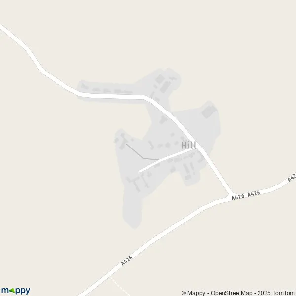 Map Hill: map of Hill (CV23 8) and practical information