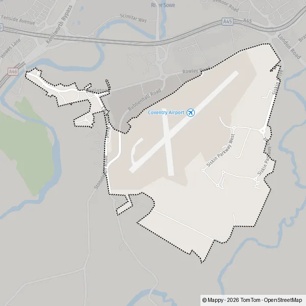 Map Baginton: map of Baginton (CV8 3) and practical information