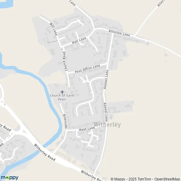 Map Witherley: map of Witherley (CV9 3) and practical information