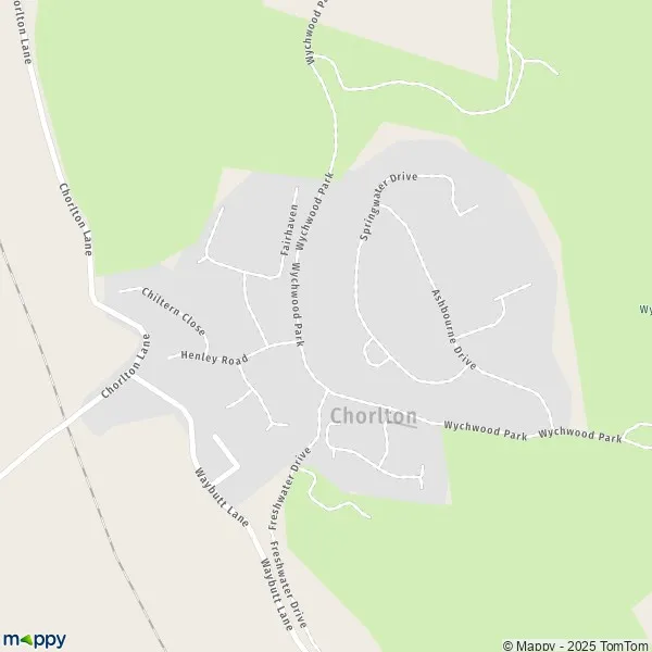 Map Chorlton: map of Chorlton (CW2 5) and practical information