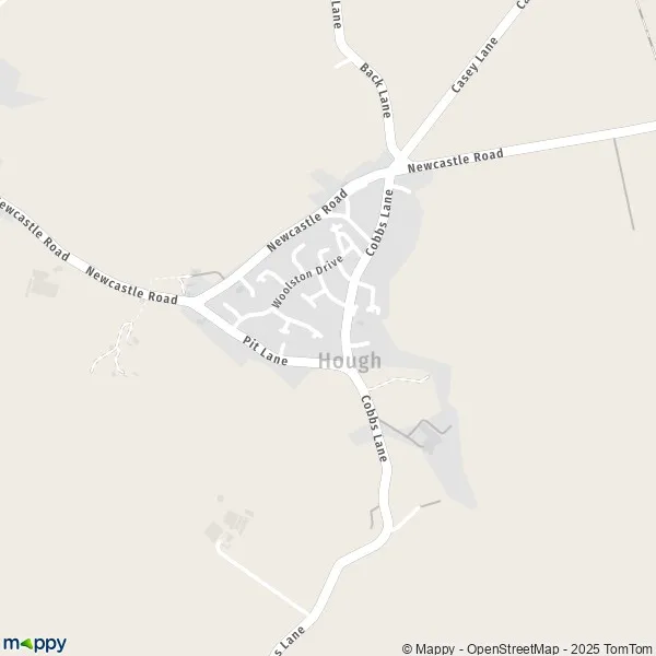 Map Hough: map of Hough (CW2 5) and practical information