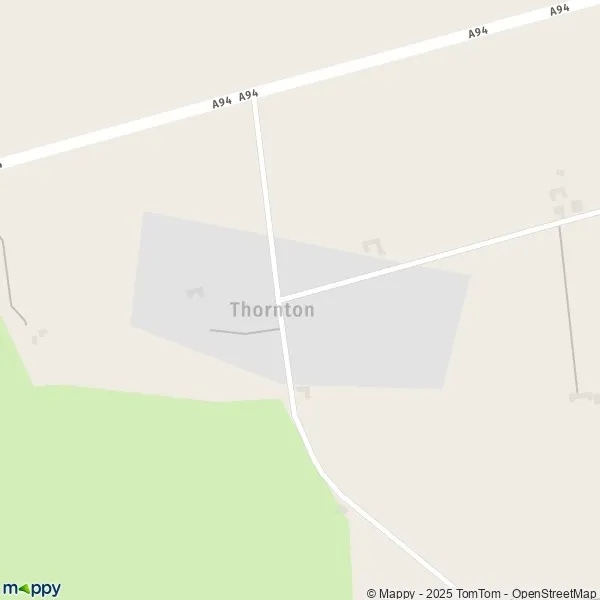 Map Thornton: map of Thornton (DD8 1) and practical information