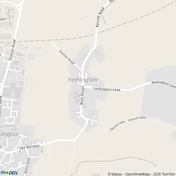 Map Hemington: map of Hemington (DE74 2) and practical information