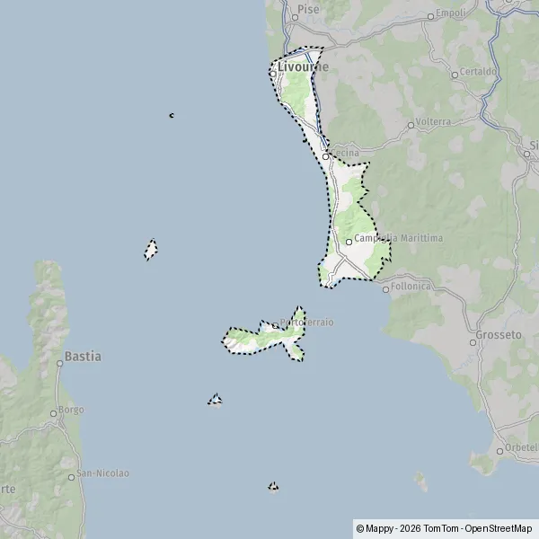 Map of Livorno : map of Livorno and practical information - Mappy