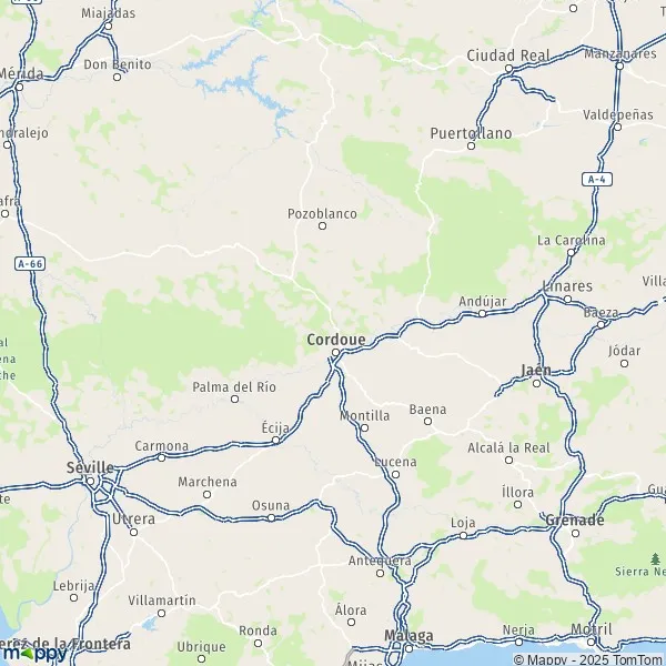 Map of Cordova : map of Cordova and practical information - Mappy