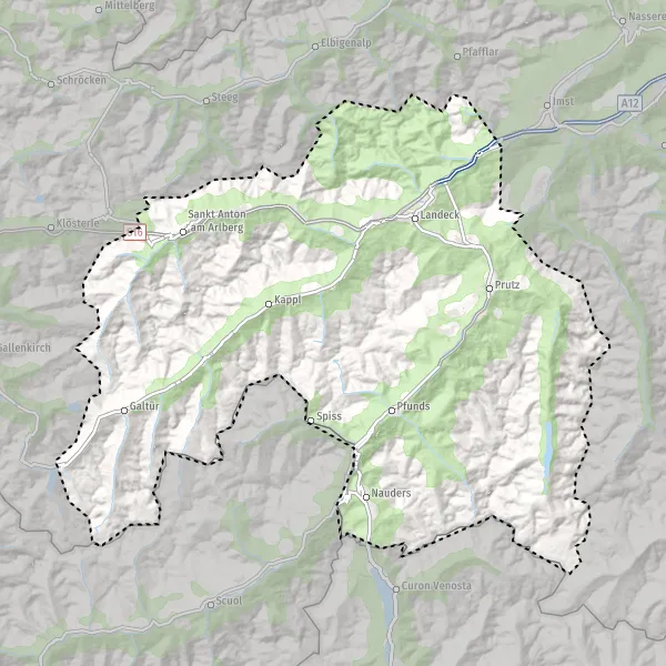 Map of Landeck : map of Landeck and practical information - Mappy