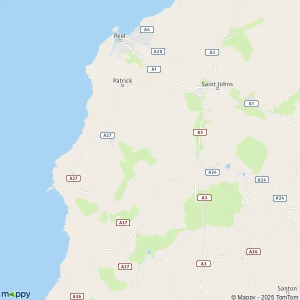 Map of Patrick : map of Patrick and practical information - Mappy