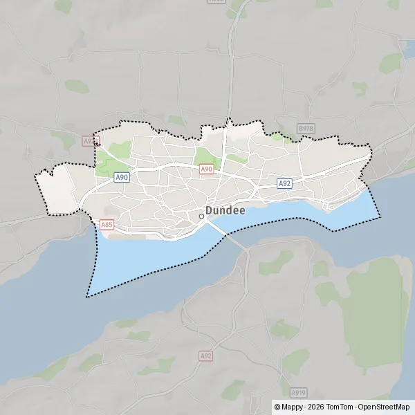 Map of Dundee City : map of Dundee City and practical information - Mappy