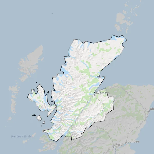 Map of Highland : map of Highland and practical information - Mappy