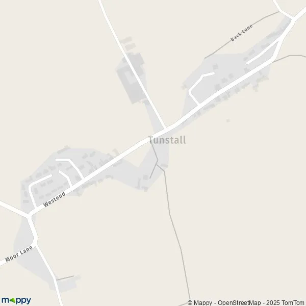 Map Tunstall: map of Tunstall (DL10 7) and practical information