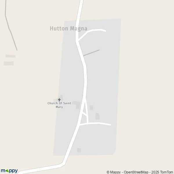 Map Hutton Magna: map of Hutton Magna (DL11 7) and practical information
