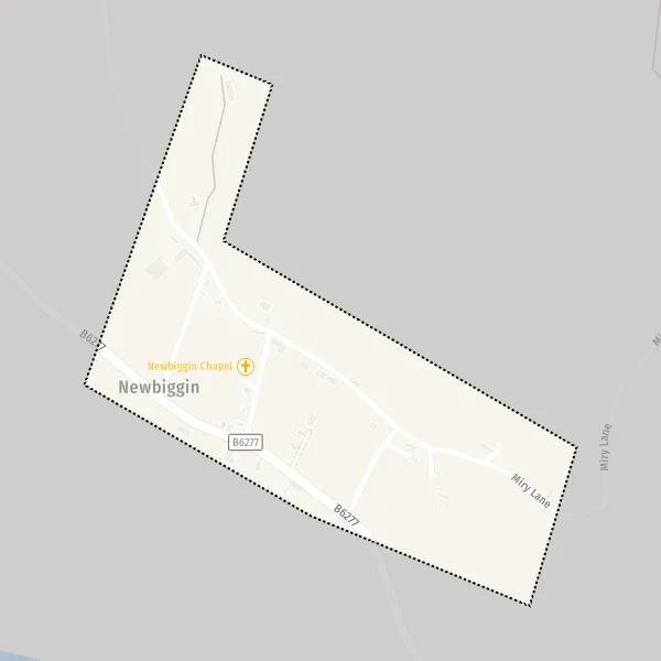Map Newbiggin: map of Newbiggin (DL12 0) and practical information
