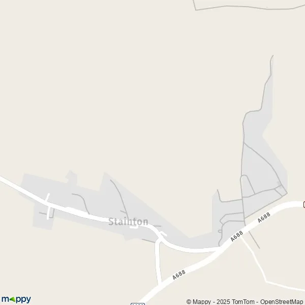 Map Stainton: map of Stainton (DL12 8) and practical information