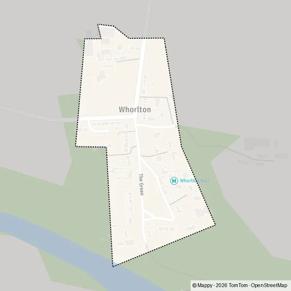 Map Whorlton: map of Whorlton (DL12 8) and practical information