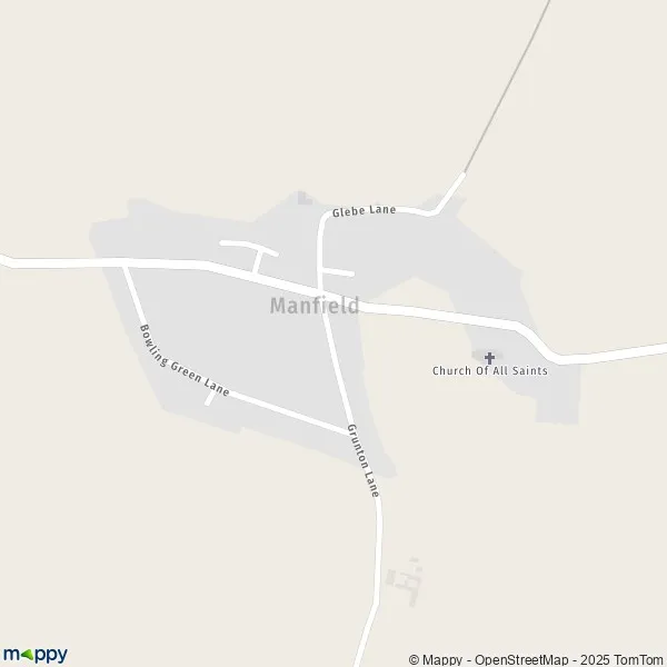 Map Manfield: map of Manfield (DL2 2) and practical information