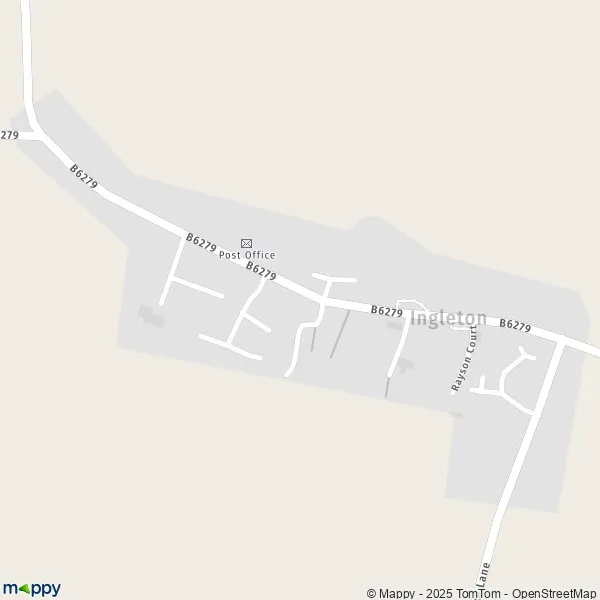 Map Ingleton: map of Ingleton (DL2 3) and practical information