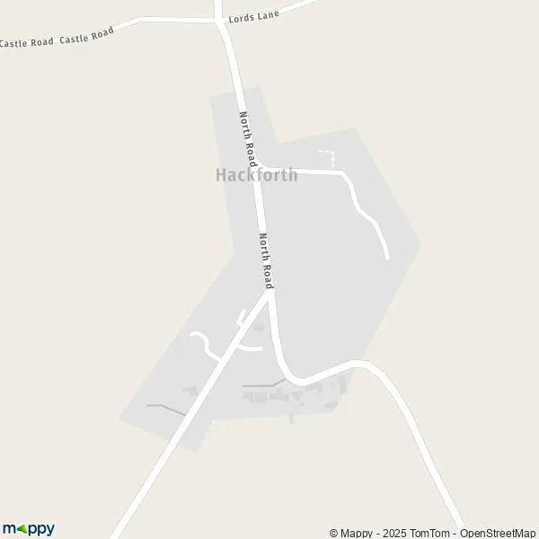 Map Hackforth: map of Hackforth (DL8 1) and practical information